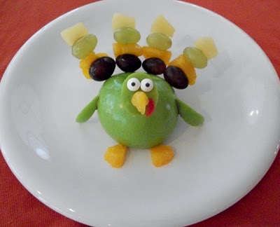 Fruit Turkeys – Edible Crafts