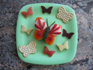 Butterfly Sandwich – Edible Crafts