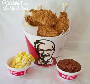 April Fools Day Bucket of “Fried Chicken” – Edible Crafts