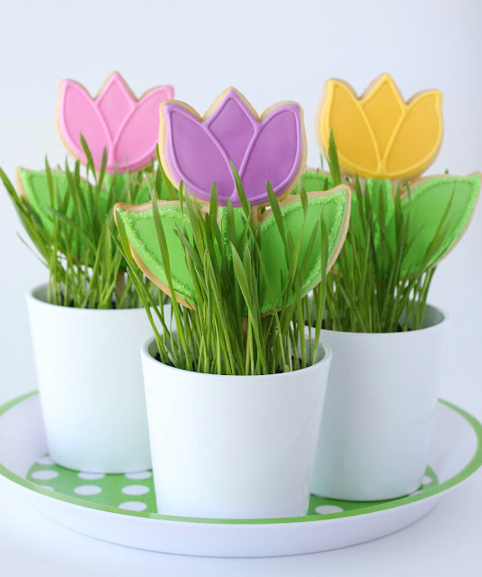 Gorgeous Tulip Cookies – Edible Crafts