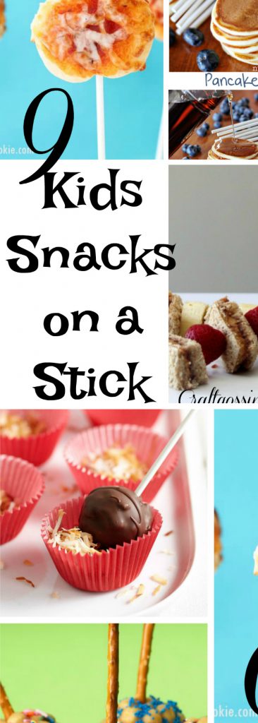9 Great Snacks on a Stick for Kids – Edible Crafts
