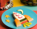 Rocketship Sandwich – Edible Crafts