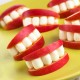 Fake Teeth From Apple And Marshmallows – Edible Crafts