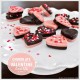 Chocolate Valentine Hearts – Edible Crafts