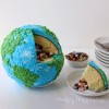 Earth Cake with Candy Rock Core – Edible Crafts