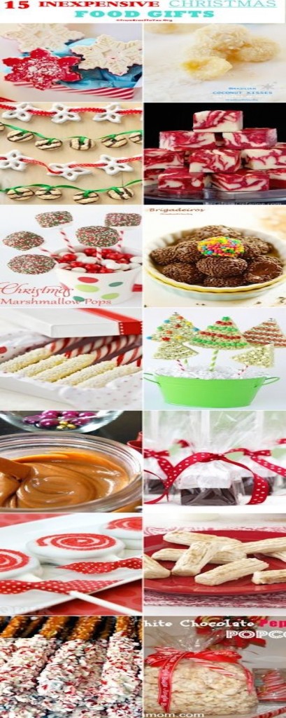 15 Inexpensive Food Gift Items – Edible Crafts