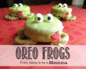 Oreo Frogs – Edible Crafts