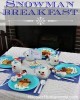 Christmas Holiday Snowman Breakfast Idea – Edible Crafts