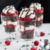 Raspberry Brownie Cheesecake Trifle – Edible Crafts