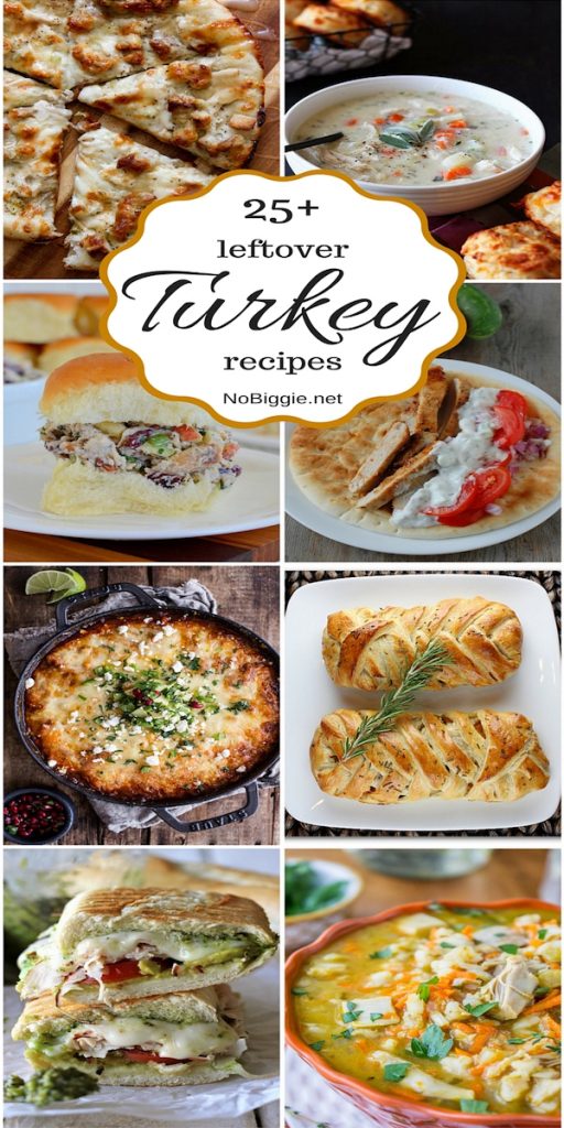 25 Leftover Turkey Recipes – Edible Crafts