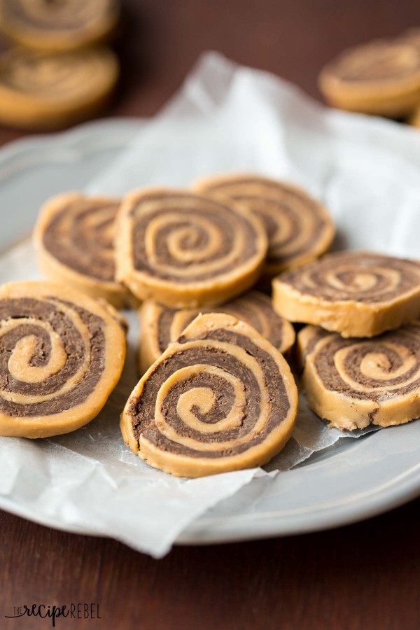 No Bake Chocolate Peanut Butter Pinwheels – Edible Crafts