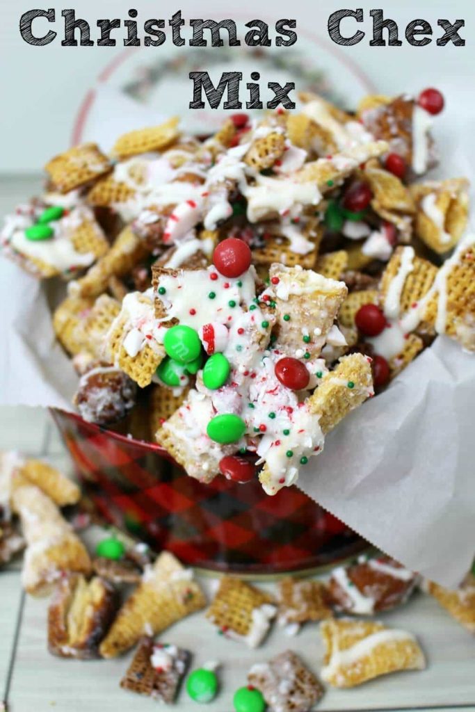 Easy Christmas Chex Mix Snack – Edible Crafts