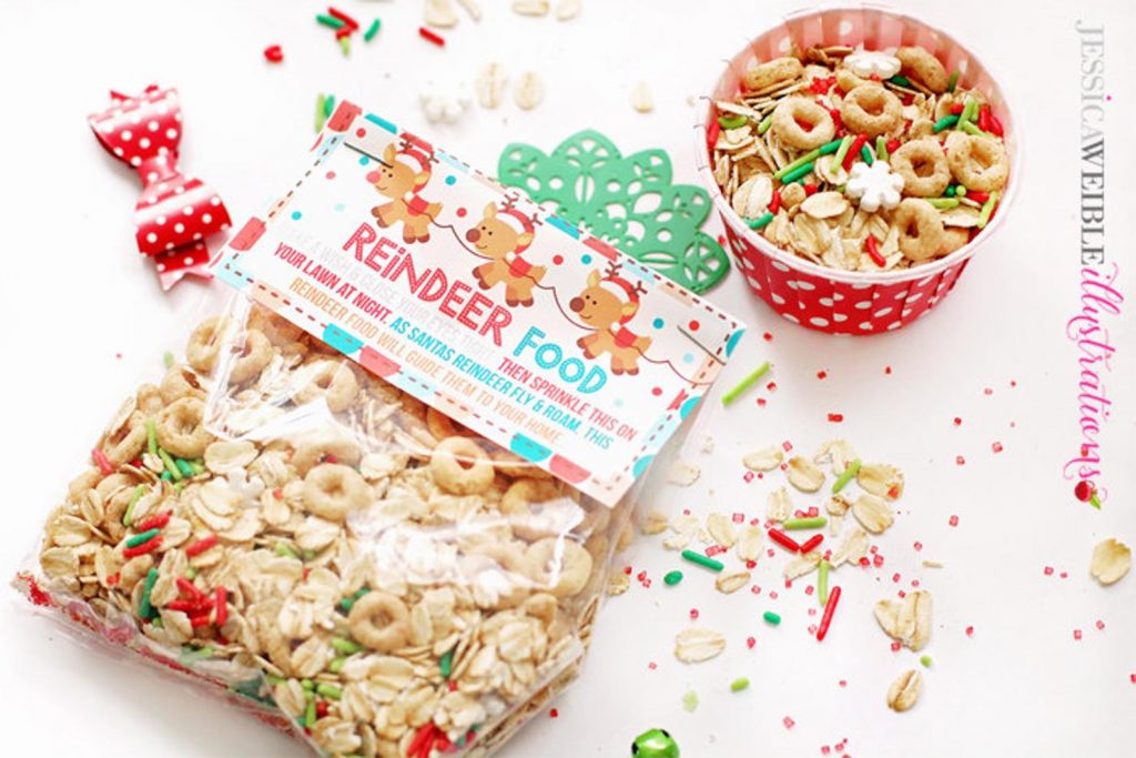 Etsy Feature – Reindeer Food Printable Bag Toppers – Edible Crafts
