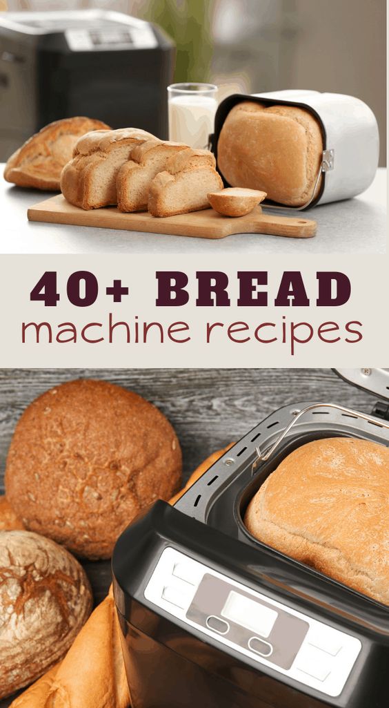 40 Bread Machine And Breadmaker Recipes Edible Crafts