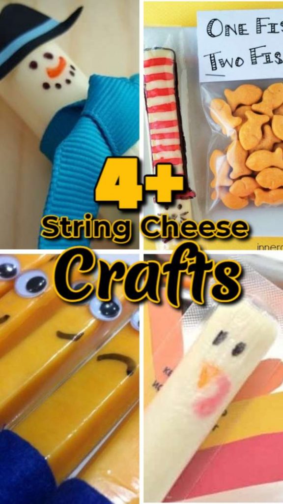 Cheese Stick Turkey + Other String Cheese Crafts – Edible Crafts