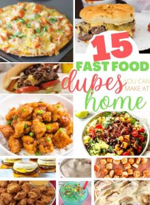 15 Fast Food Dupes To Make At Home – Edible Crafts