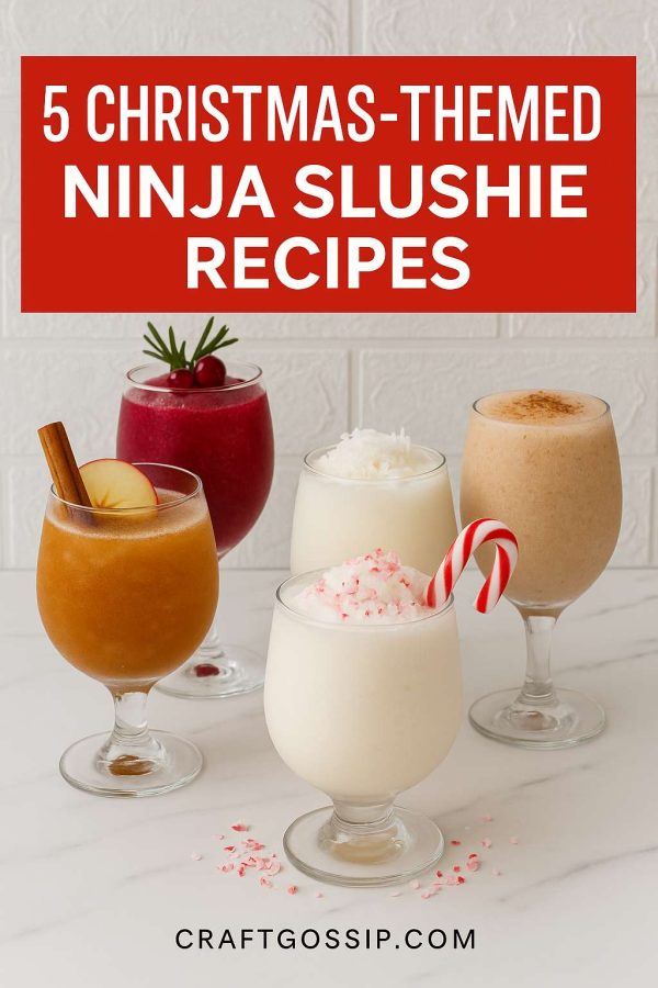 5 Christmas-Themed Ninja Slushie Recipes Festive Frozen Drinks for Hot ...