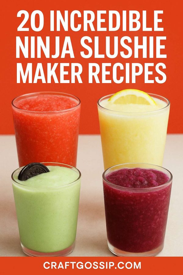 The Ultimate Ninja Slushie Maker Recipe Guide – Edible Crafts