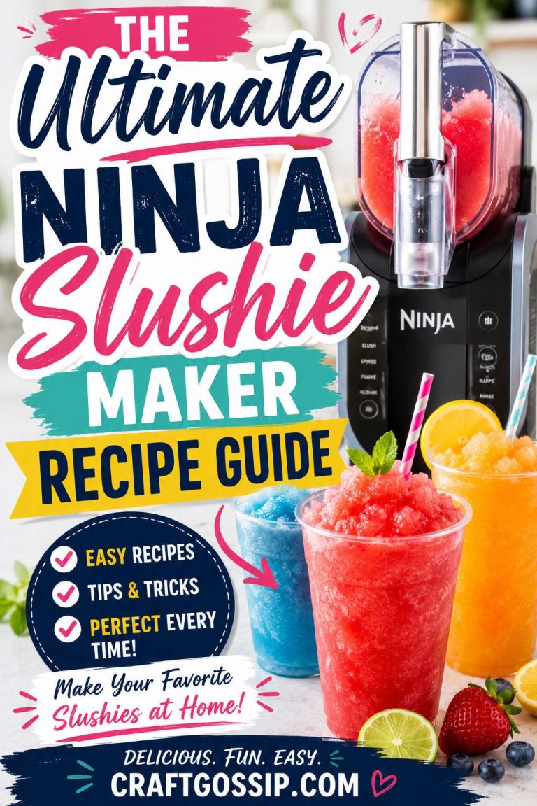 The Ultimate Ninja Slushie Maker Recipe Guide – Edible Crafts